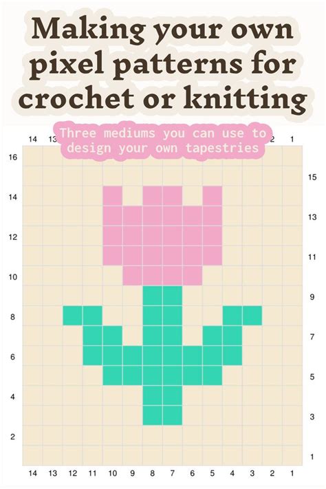 Three Ways To Make Your Own Crochet Or Knit Pixel Patterns How To