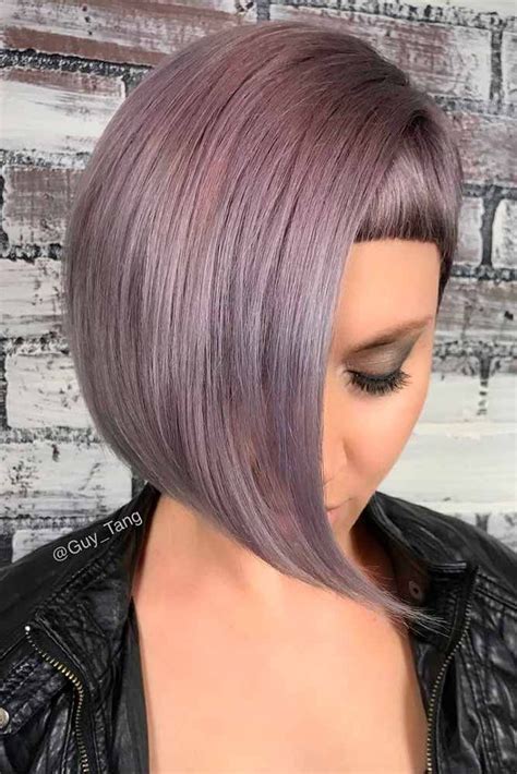 Bold And Provocative Dark Purple Hair Color Ideas Color Púrpura Para