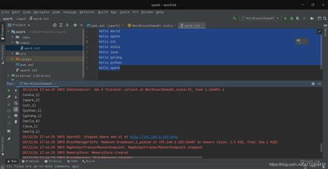 Spark30开发wordcount程序完整代码spark 300 Worcount Csdn博客