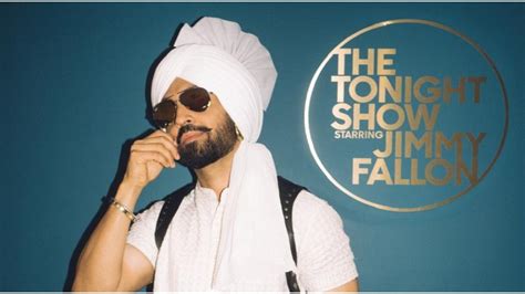 Diljit Dosanjh Puts Punjabi Culture On The Global Stage At The Jimmy Fallon Show Indian Diaspora