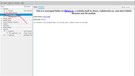 solved access managed libraries locally on eagle of colleague