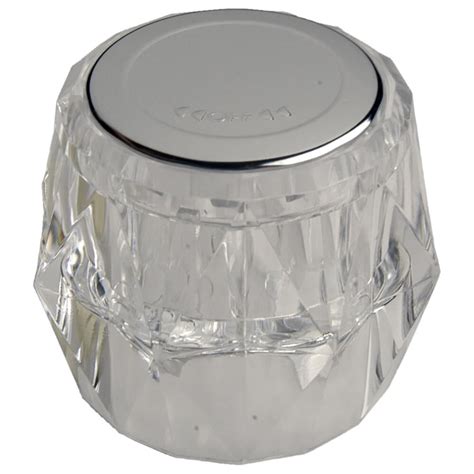 Faucet Handle For Mixet Tub And Shower In Clear Danco