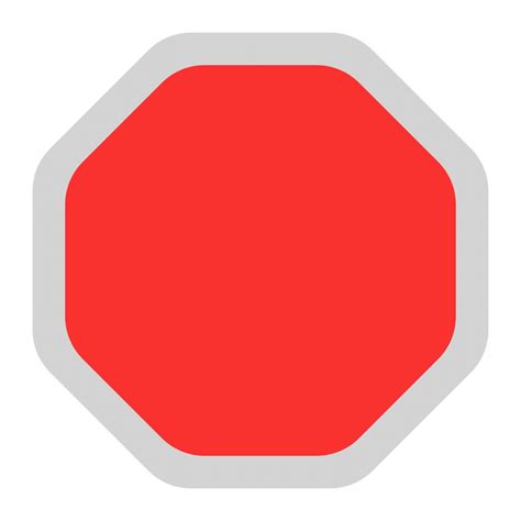 Stop Sign Flat Icon Fluentui Emoji Flat Iconpack Microsoft