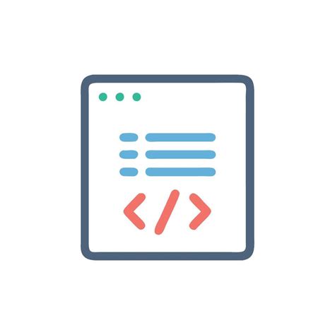 Php Code Development Icon 55485500 Vector Art At Vecteezy