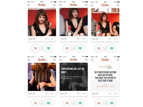 Tinderda Seks K Leli I Ticaretine Kar Kampanya Diken