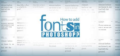How To Add Fonts To Photoshop Floormsa