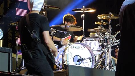 Blink 182 Landon Barker Drum Solo Nova Rock 2017 Youtube