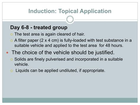 Skin Sensitization Test Oecd 406 Pptx First Aid Injuries