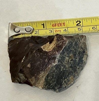 Old Red Jasper Rock Specimen Marked Vera Cruz Pa 4916102008