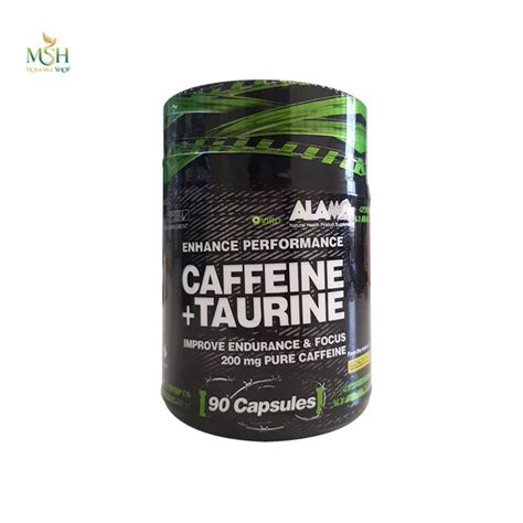 خرید کپسول کافئین تائورین آلامو 90 عددی مکمل شاپ