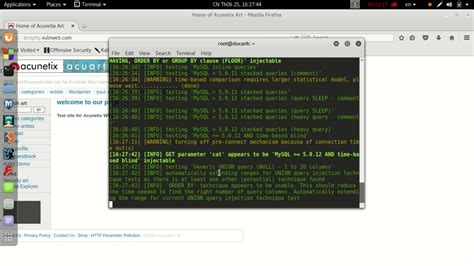 thực hiện sql injection bằng sqlmap youtube
