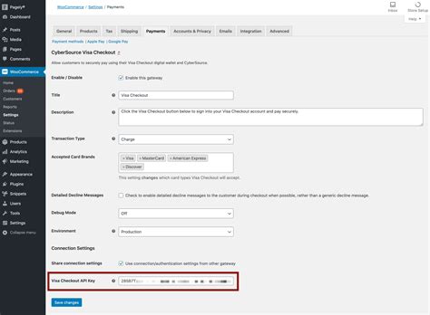 Woocommerce Cybersource Payment Gateway Documentation Woocommerce
