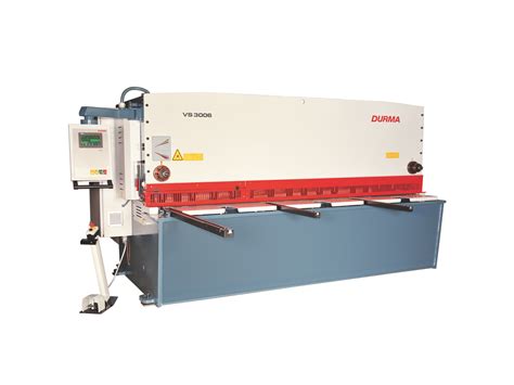 Vs Series Cnc Hydraulic Variable Rake Angle Guillotine Shear Durma North America