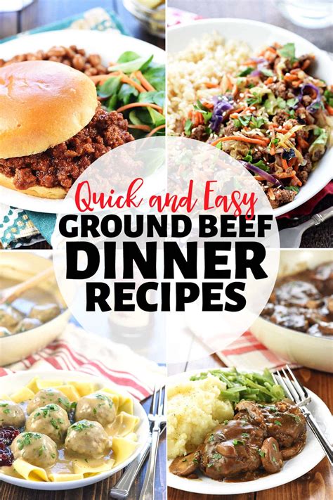 Easy Dinner Ideas