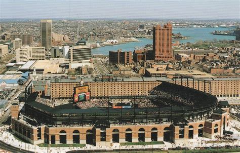 Scarce Baltimore Orioles Oriole Park At Camden Yards Baseball Stadium