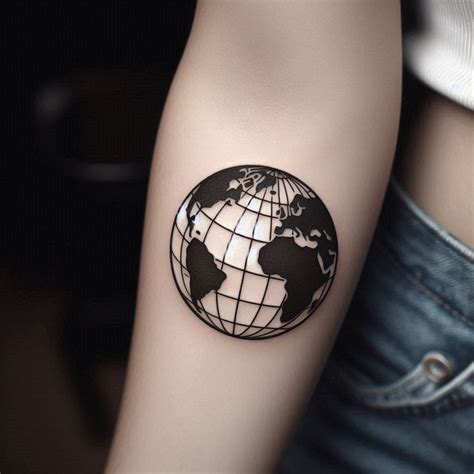 Globe Tattoo Ideas Embrace The World With A Symbol Of Adventure And E