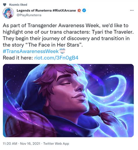 A New Story From Tyari The Traveler To Celebrate Transgender Awareness