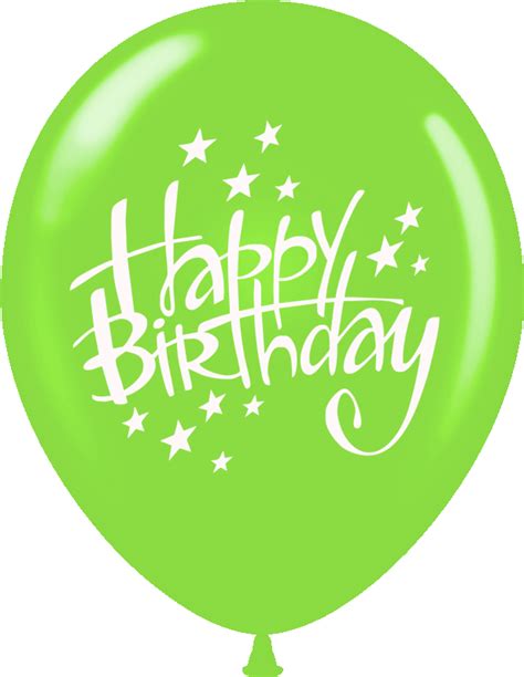 Green Birthday Balloons Images At Sue Alexander Blog