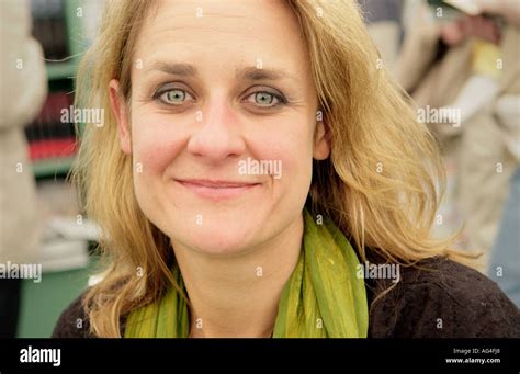 British Author Adele Nozedar Pictured At The Guardian Hay Festival 2006
