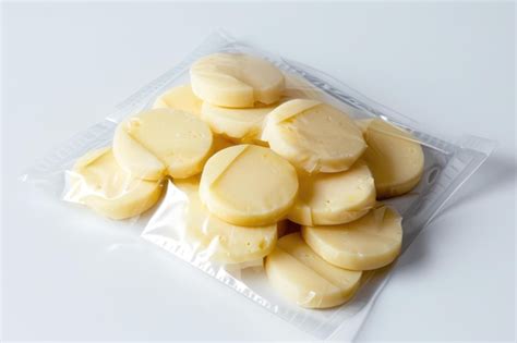 Thermoforming In Small Packaging Isolated On White Background Premium Ai Generated Image