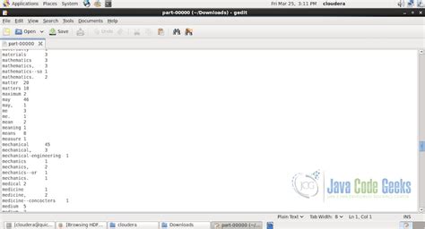 hadoop streaming example java code geeks