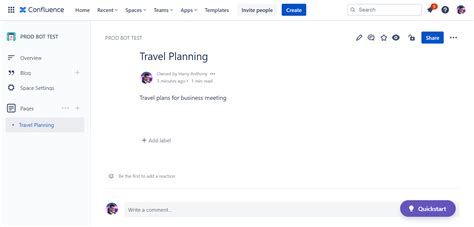 using the confluence action templates kore ai documentation