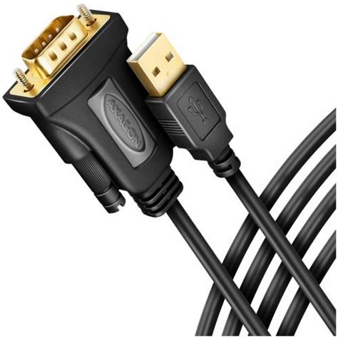 I O модул Axagon ADS 1PQN USB SERIAL ADVANCED ACTIVE ADAPTER