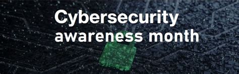 Tr Raman On Linkedin Cybersecurity Online Data October Awareness
