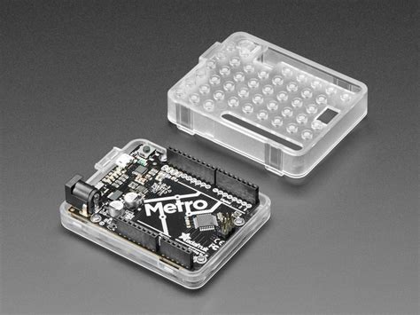 Plastic Translucent Enclosure For Metro Or Arduino Lego Compatible