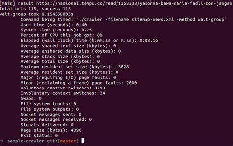 github mrrizal sample crawler sample crawler