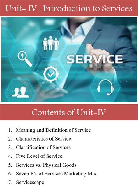 Unit Iv Introduction To Services Pdf