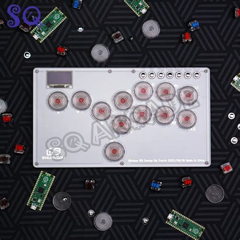 Sq Joystick Arcade Slimbox R5ต่อสู้ Stick Fighting เกม Rgb Controller ทั้งหมด Mini Hitbox สไตล์