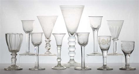 Lot 171 A Group Of Glass Tableware