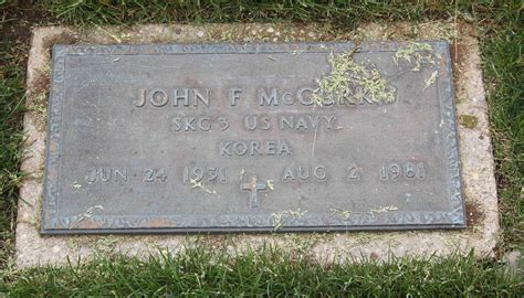 John F Mcgurk 1931 1981 Find A Grave Memorial