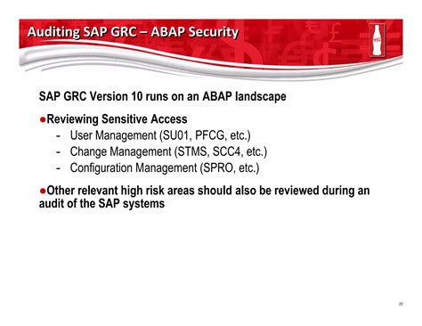 081712 isaca-atl-auditing sap-grc | PDF | Business Administration | Business