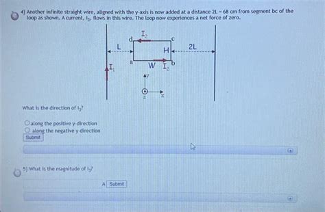Solved A Rectangular Loop Of Wire With Sides H Cm And Chegg