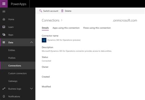 PowerApps Data Integration Project Setup And Connection Sets Service