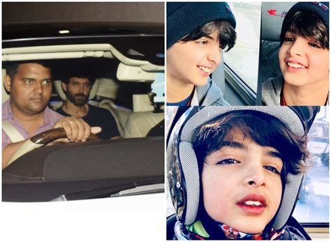 Pics Hrithik Roshan Joins Ex Wife Sussanne Khan To Celebrate Son