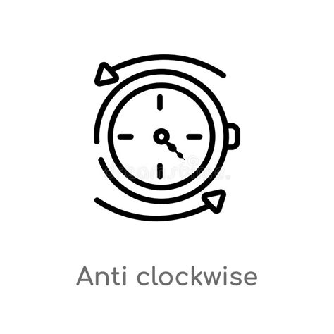 clockwise anti clockwise stock illustrations 46 clockwise anti