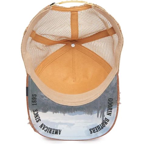 Goorin Bros Ox Horny Model No H02ny Rodeo The Farm Brown Trucker Hat