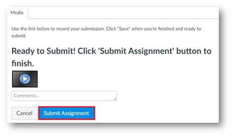 Submit Media To An Assignment In Canvas CIIS Knowledgebase