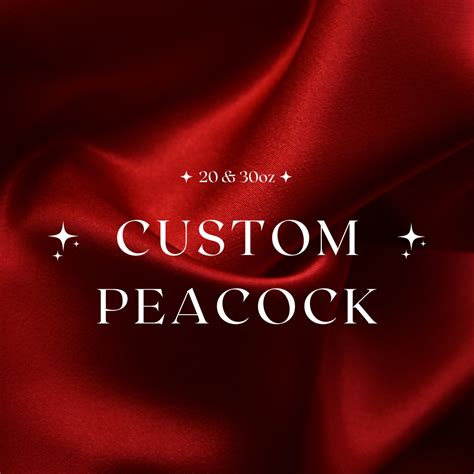 Custom Peacock Gorgeous Katastrophe Designs