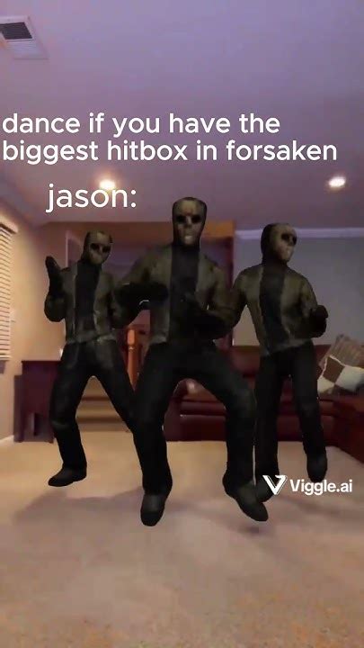 Dance If You Have The Biggest Hitbox In Forsaken Youtube