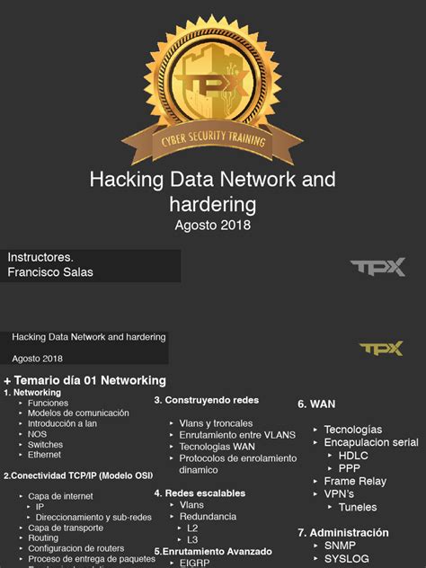 Redes Y Seguridad Pdf Protocolo De Control De Transmisión Enrutador Computación