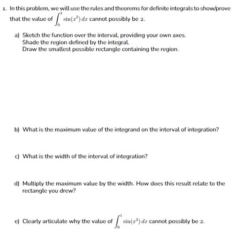 Solved In This Problem We Will Use The Rules And Theorems Chegg