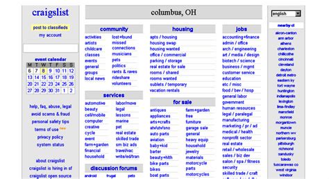 Craigslist Columbus Oh Jobs