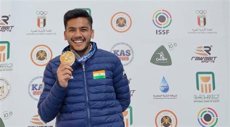 Rifle Shooter Aishwary Pratap Singh Tomar Wins Gold In Cairo Sports