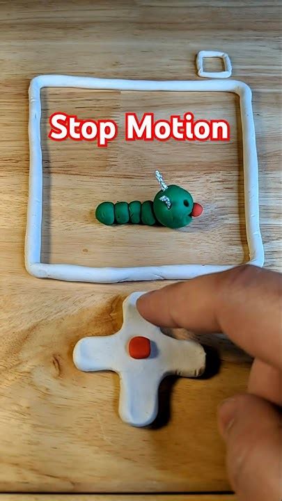 Snake Game claymation Stop Motion animation. There's a mistake, can you find it? #motionblur # ...