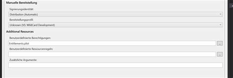 Xamarin Forms Unkown VS Wildcard Development Profile In IOS Bundle Signing CANNOT BUILD
