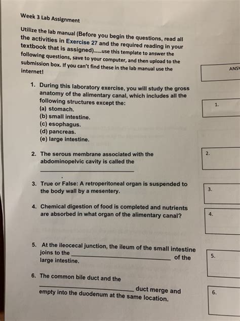 Solved Week 3 Lab Assignment Utilize The Lab Manual Before